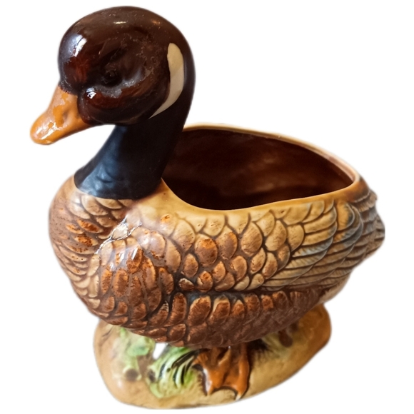 Vintage | Accents | Mid Century Modern 7s Canadian Goose Planter ...